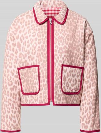 Oh April Jacke mit Eingrifftaschen und Logo-Stitching