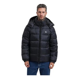 Calvin Klein Doudoune d&eacute;contract&eacute;e en nylon - Homme - Vestes - Noir - Taille: M