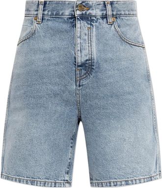 Balmain Homme, Shorts, Bleu, Taille: W32 Denim Shorts