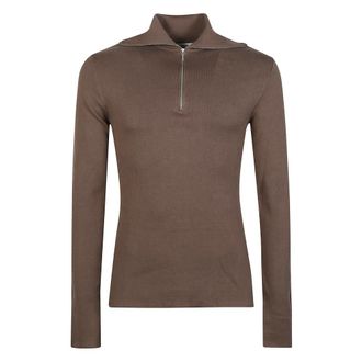 Entire studios Sweatshirt mit Rei&szlig;verschluss - - Knitwear - Herren - Braun - XL
