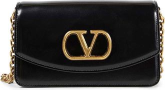 Valentino WOMAN BLACK CLUTCHES & POUCHES