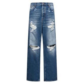 John Richmond Homme, Jeans, Bleu, Taille: W34 Straight Rich Jeans
