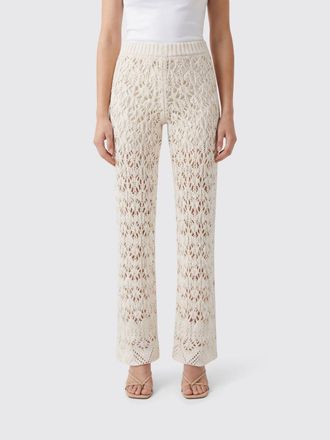 Alanui Pantalon ALANUI Femme couleur Cr&egrave;me