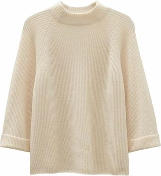 someday Rippstrick-Pullover - - Knitwear - Damen - Wei&szlig; - XL