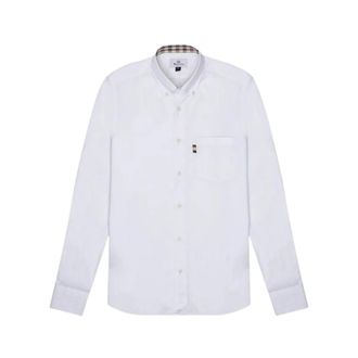 Aquascutum Button-down Poplin Hemd - - Shirts - Herren - Wei&szlig; - M