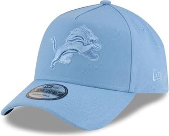 New Era 9Forty A-Frame Snapback Cap - Detroit Lions Sky Blue