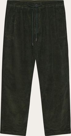 Knowledge Cotton Apparel Herren vegan Cordhose Fig Comfort Forest Night