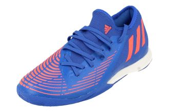 adidas Predator Edge.3 L In Herren Fu&szlig;ball schuhe Blau Turnschuhe