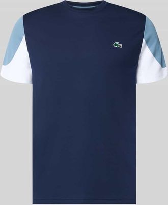 Lacoste Sport Regular Fit Sport-T-Shirt im Colorblock-Design