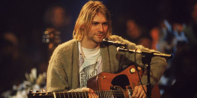 kurt Cobain look grunge