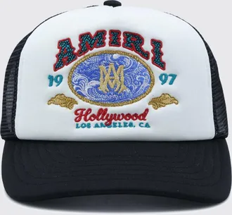Amiri Baseballkappe aus Mesh-Nylon mit gesticktem Logo