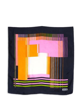 Dior foulard Miss Dior (années 1960) - Bleu