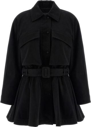 Giovanni Bedin Femme, Robes, Noir, Taille: 34 FR Robe Ceintur&eacute;e