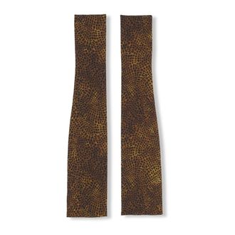 Cortana Seidenhandschuhe mit Animal-Print - - Accessories - Damen - Braun - L