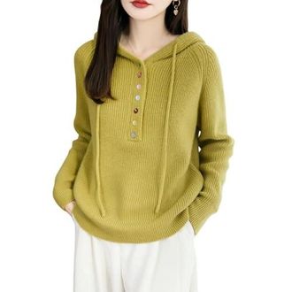 Generic Pulls Femme Pull en Pure Laine M&eacute;rinos pour Femme 100% Pure Laine Manches Longues &Eacute;pais Et Chaud Id&eacute;al pour LAutomne lhiver Et Le Printemps Style D&eacute;co