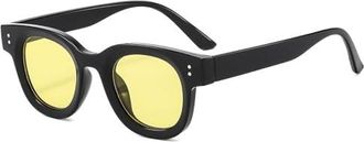 Generic Lunettes De Soleil D&eacute;coratives For Hommes Et Femmes, Monture &Agrave; Petite &Eacute;chelle, Id&eacute;ales For Lext&eacute;rieur, Les Vacances Le Sport(Yellow)