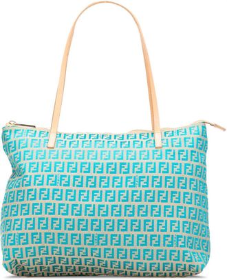 Fendi Shopper - Small Zucchino Canvas Tote - Gr. unisize - in Braun - f&uuml;r Damen