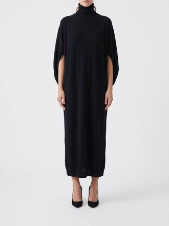 Uma Wang Tunique midi en pur cachemire &agrave; col roul&eacute;