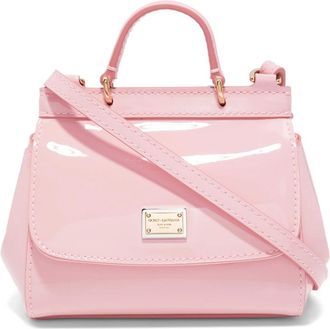 Dolce & Gabbana Femme, Sacs, Rose, Taille: ONE Size 80416 Borsa a Tracolla Vernice