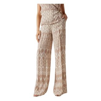 Marciano Britney Straight Pant - - Trousers - Damen - Beige - 2XL
