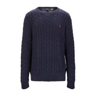 Ralph Lauren Rundhalspullover - - Knitwear - Herren - Blau - S