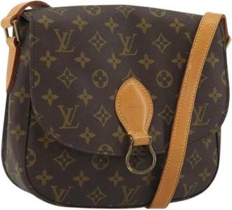 Louis Vuitton Sac bandouli&egrave;re Monogram en toile Pre-owned - Femme - Pre-owned - Brun - Taille: ONE Size