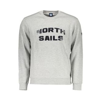 North Sails Homme, Sweatshirts et sweats à capuche, Gris, Taille: XL SweaT-shirt col rond décontracté