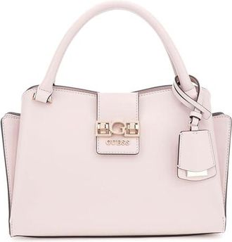 Guess sac à main sac à épaule Jane Satchel Lotus rose