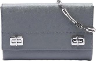 Prada Sac bandouli&egrave;re vintage doccasion - Femme - Pre-owned - Gris - Taille: ONE Size