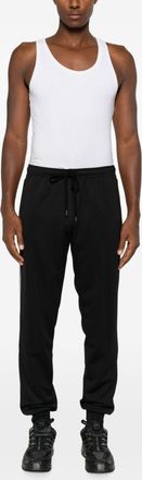 Maison Margiela Side-Stripe Drawstring Joggers - Black