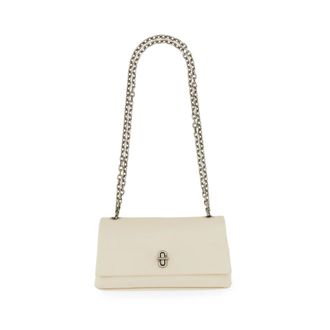 Marc Jacobs Femme, Sacs, Blanc, Taille: ONE Size Mini Sac &agrave; Cha&icirc;ne Double