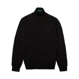 Lacoste Schwarzer Sweatshirt f&uuml;r M&auml;nner Aw23 - - Knitwear - Herren - Schwarzk - L