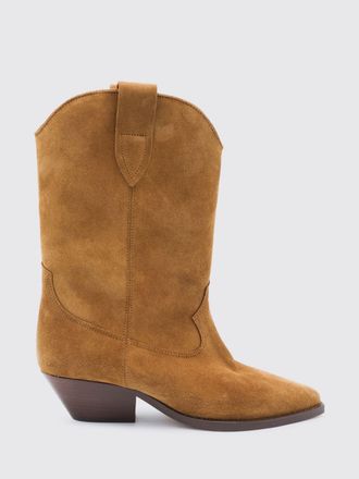 Isabel Marant Wadenhohe Duerto Wildleder-Westernstiefel mit niedrigem Absatz