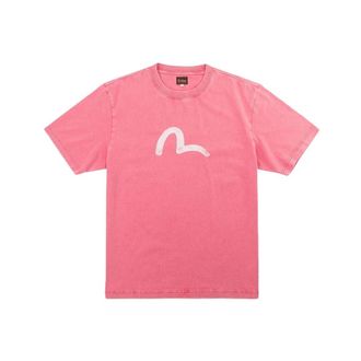 Evisu Bold Seagull S/S Tee - - Tops - Herren - Rot - S