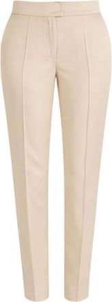 Max Mara Femme, Pantalons, Beige, Taille: 38 FR Cropped Pantalons