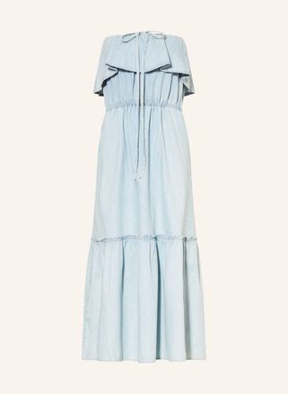 Drykorn Drykorn Off-Shoulder-Lumira In Jeansoptik blau