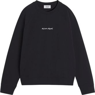 Maison Kitsun&eacute; Homme, Sweatshirts et sweats &agrave; capuche, Noir, Taille: XS SweaT-shirt