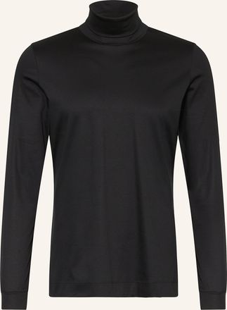 van Laack Van Laack Rollkragenshirt Pelino schwarz