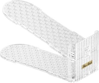 Generic Shoe Slot Organizer | Doppelschichtiger stapelbarer Schuhorganizer | Home Organization f&uuml;r Badeschuhe, Sneaker, RV, Mudroom, Garage, Sandalen, flache 