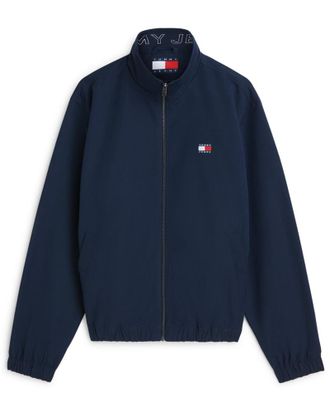 Tommy Hilfiger Blouson aus recyceltem Material mit Logo-Aufn&auml;her in