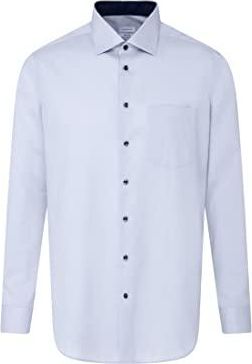 Seidensticker Chemise business homme Seidensticker - coupe classique - sans repassage - col Kent - manches longues - 100 % coton