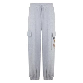 Moschino Damen, Hosen, Grau, 2XSGr&ouml;&szlig;e