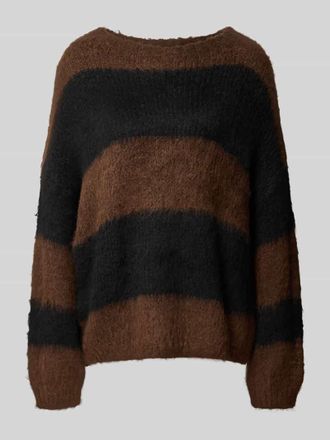 Emily van den Bergh Relaxed Fit Strickpullover aus Woll-Mix mit Viskose-Anteil