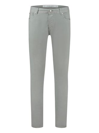 Richard J. Brown Klassische Slim-Fit-Jeans - Grau