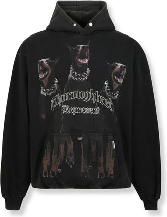 Represent Represent, Homme, Sweatshirts et sweats &agrave; capuche, Noir, Taille: S Thoroughbred Sweat &agrave; capuche