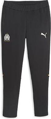 Puma Pantalon de surv&ecirc;tement Casuals Olympique de Marseille L Black Rickie Orange