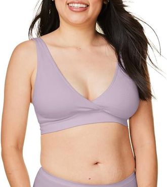 Bravado Designs Soutien-gorge de maternit&eacute; et dallaitement durable | Restauration | Nylon recycl&eacute; | Sans couture et sans fil | Bonnet B-DDD/F, Orchid&eacute;e grise., M