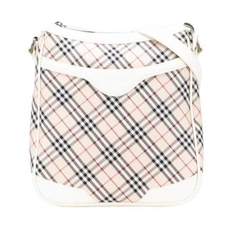 Burberry Pre-owned Plaid Patterned Crossbody Bag - - Pre-owned - Damen - Beige - ONE SIZE