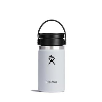 Hydro Flask Thermos Isotherme de Voyage 354 ml (12 oz) - Café - Acier Inoxydable - Isolation à double paroi - Bouchon pour Siroter Antifuite - Ouverture Large - B