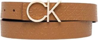 Calvin Klein Femme, Accessoires, Brun, Taille: 100 CM Reversible Belt